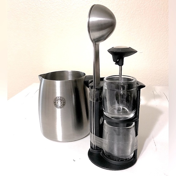 Starbucks | Kitchen | Starbuck Barista Espresso Frothing Pitcher Scoop ...